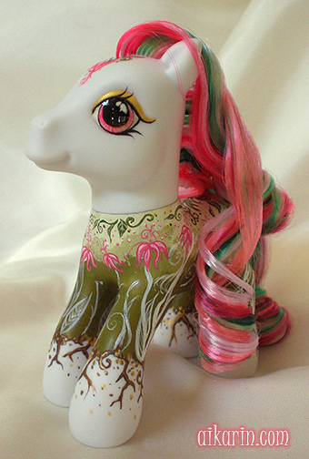 whimsical garden - g3 taf custom my little pony by aikarin