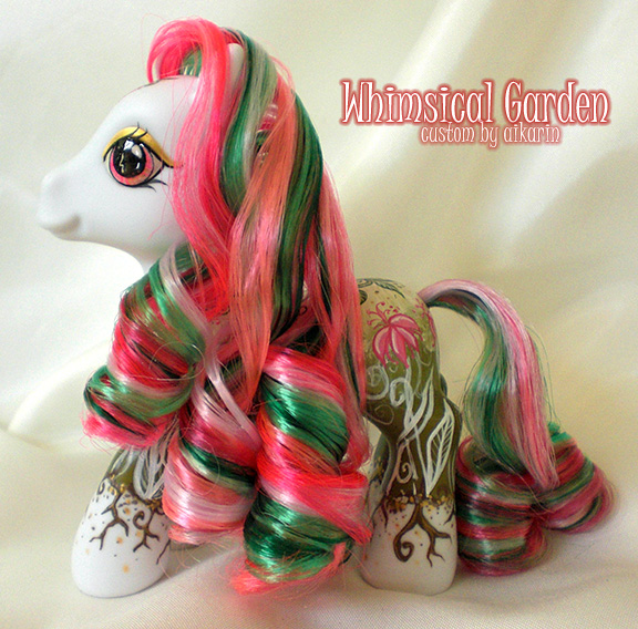 whimsical garden - g3 taf custom my little pony by aikarin
